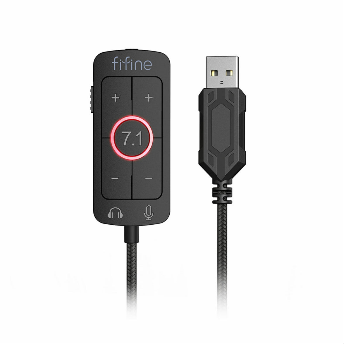 FIFINE Headset USB Control Box for AmpliGame H9